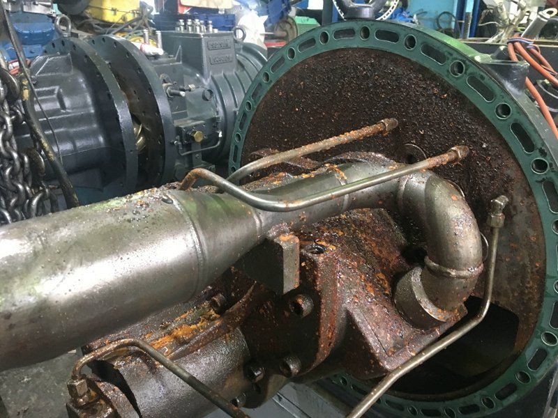 RefComp screw compressor overhaul